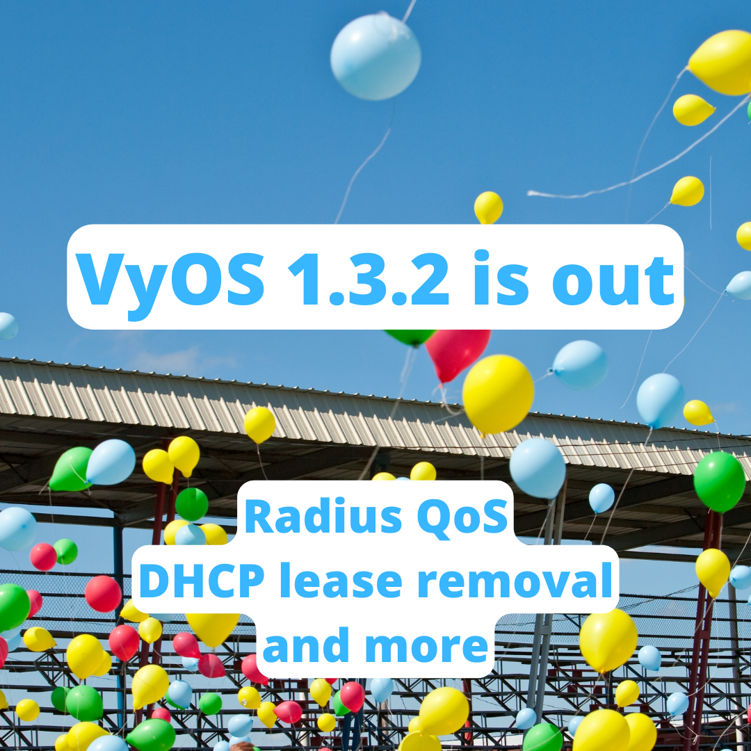 VyOS 1.3.2 LTS release