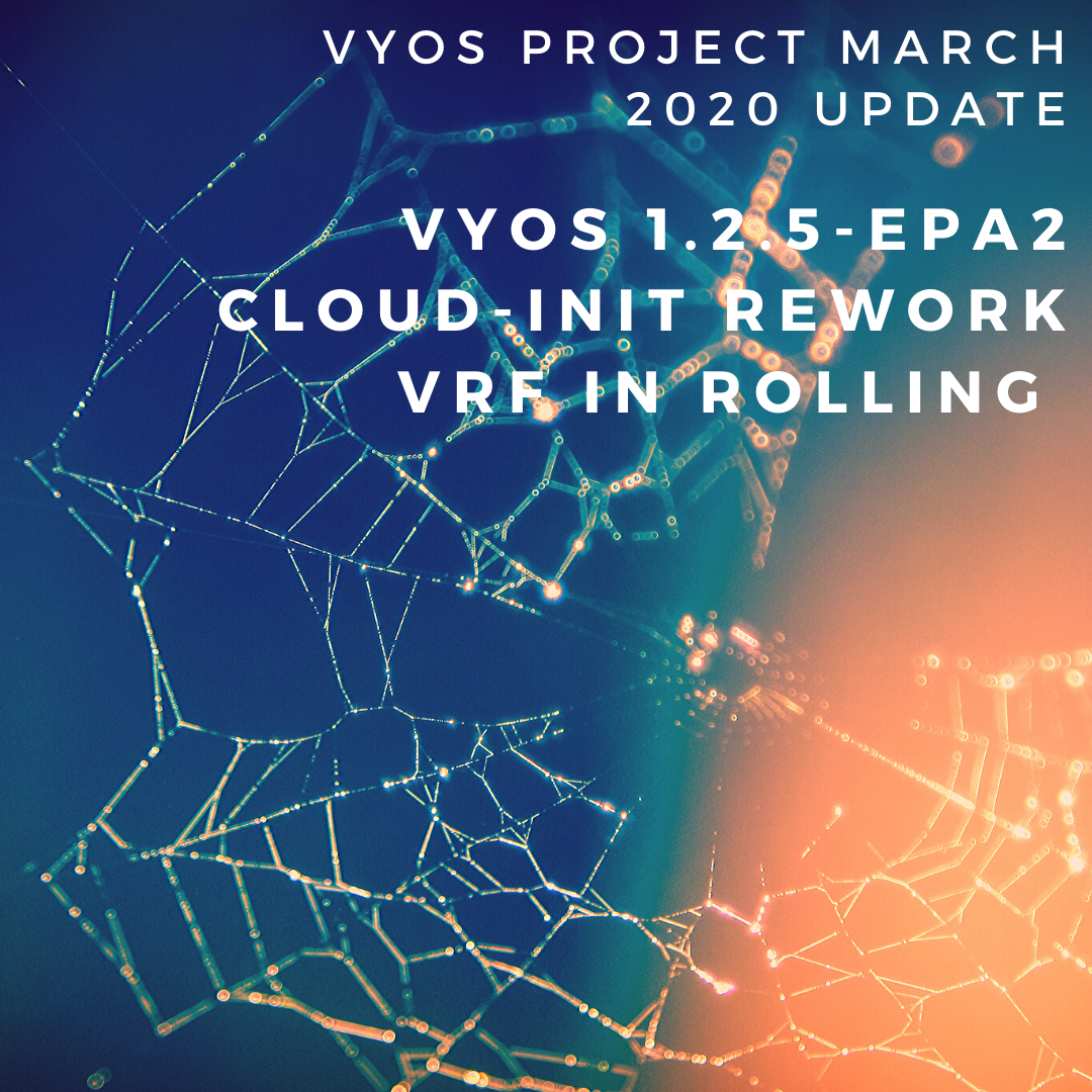VyOS Project March 2020 Update